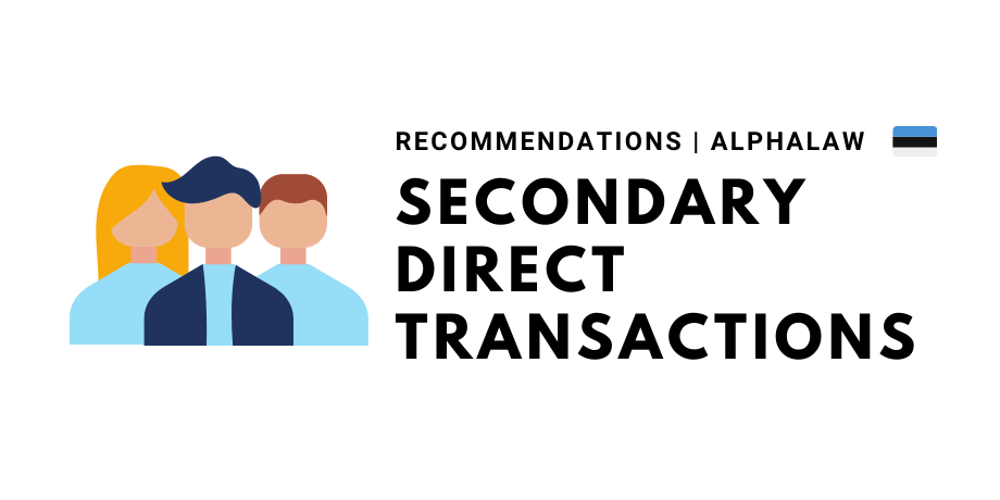 Secondary Direct Transactions | Alternative Funds AlphaLAW